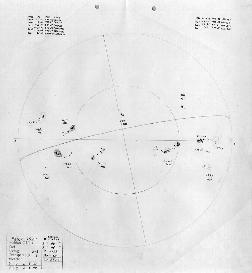 19920202の観測スケッチ